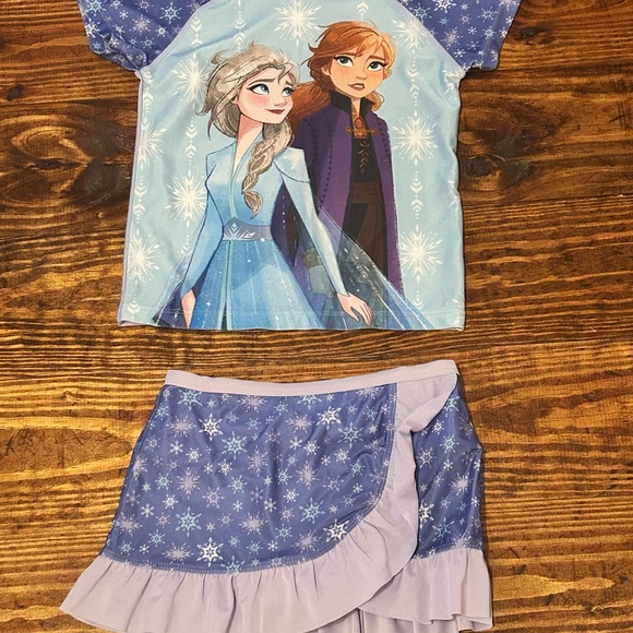 Disney | Swim | Frozen Themed Kids Swim Set | Poshmark